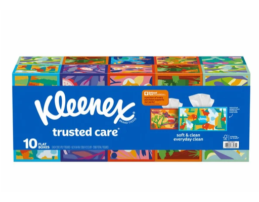 Kleenex Trusted Care 2-Ply Facial Tissue 230 ct