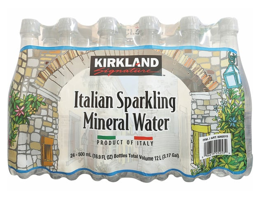 Kirkland Signature Italian Sparkling Water 16.9 fl oz (24-pk)