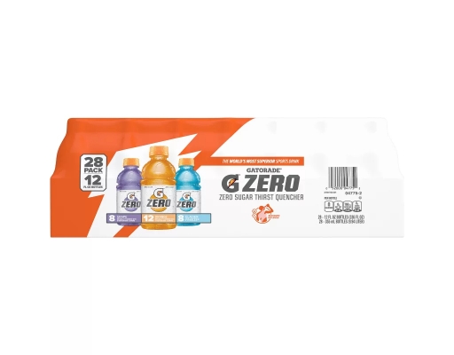 Gatorade Zero Sugar Thirst Quencher Drinks Variety Pack 12 fl