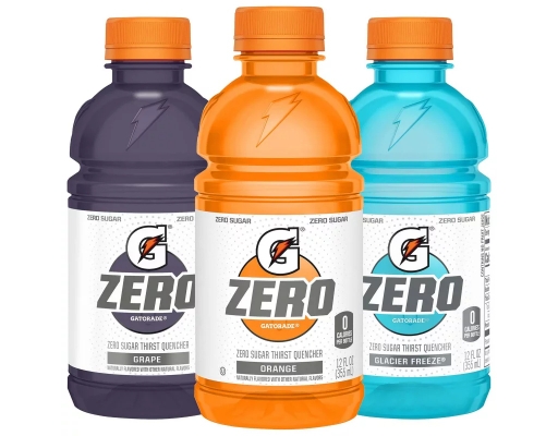 Gatorade Zero Sugar Thirst Quencher Drinks Variety Pack 12 fl