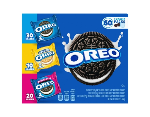 Oreo Cookies Variety Pack 60 ct