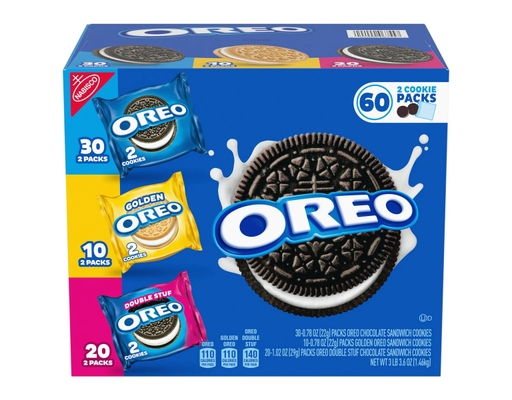 Oreo Cookies Variety Pack 60 ct
