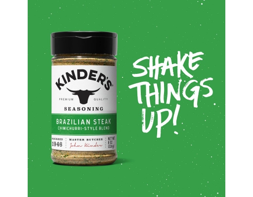 Kinder's Brazilian Steakhouse Seasoning, 8 oz.