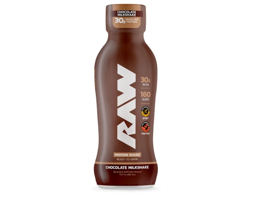 RAW Protein 30g Protein Shake, Chocolate, 12 ct.