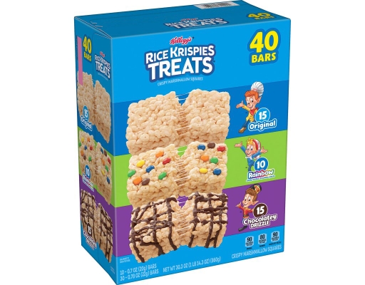 Rice Krispies Treats Variety Pack, 40 count