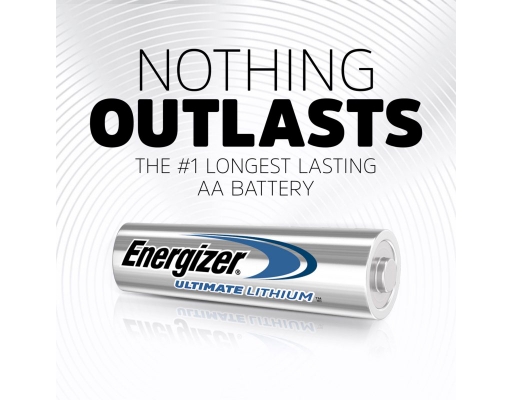 Energizer Ultimate Lithium Batteries AA 18 ct