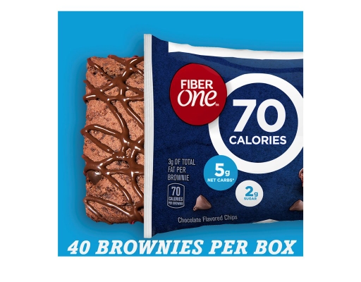 Fiber One Chocolate Fudge Brownies 0.89 oz (40-pk)