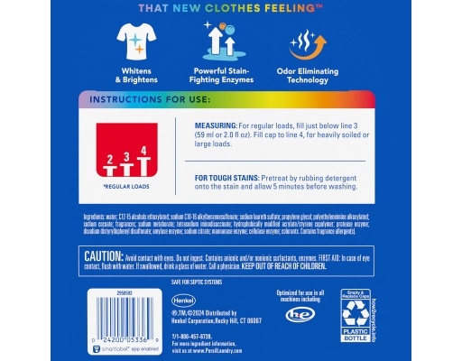 liquid detergent instructions