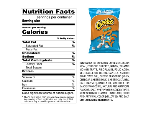 cheetos puffs