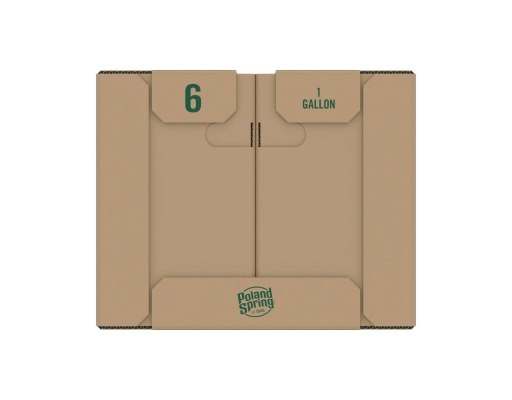 Poland Spring 100% Natural Spring Water, 1 gal., 6 pack