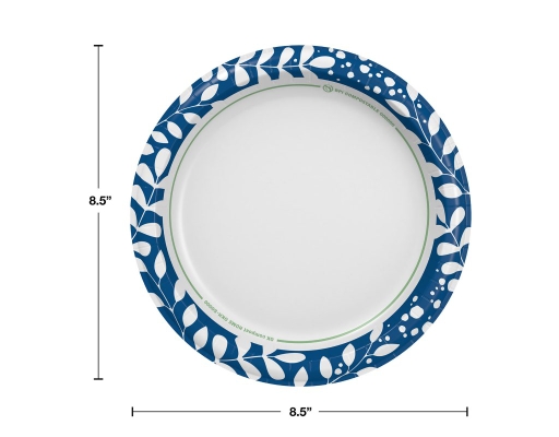 Member's Mark Ultra Lunch Paper Plates, 8.5", 300 count