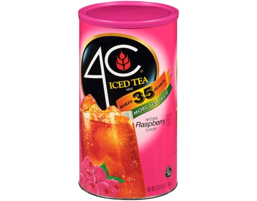 4C Iced Tea Mix Raspberry 82.6 oz