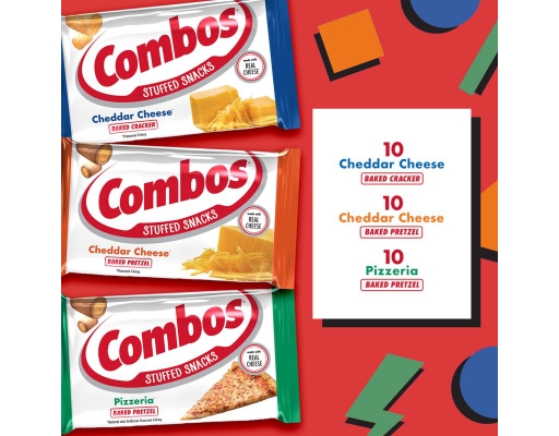 Combos Baked Snacks Variety Pack, 30 count