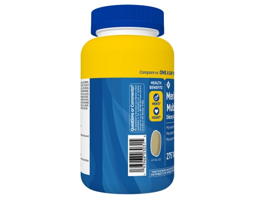 Member's Mark Men's Daily Multivitamin Tablets 275 ct