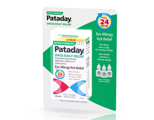 Pataday Extra Strength Eye Drops 0.085 fl oz (3-pk)