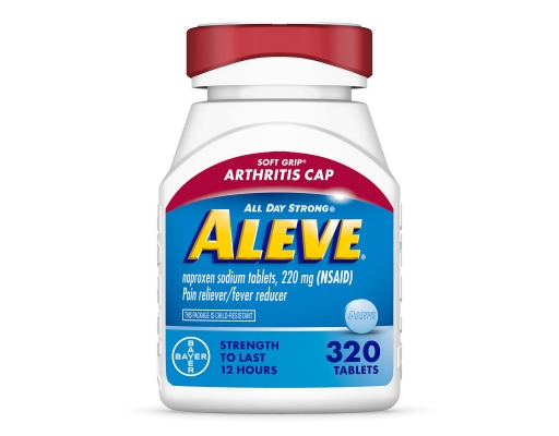 Aleve 220mg Pain Reliever Tablets Arthritis Cap 320 ct