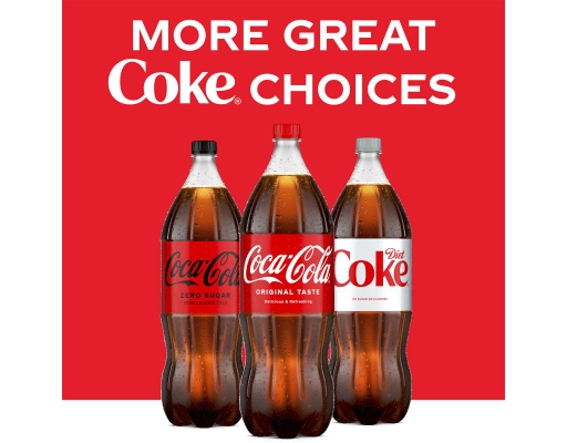 Coca-Cola Soda Bottles 2 Liter (4-pk)