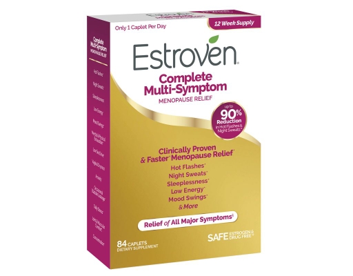 Estroven Complete Multi-Symptom Menopause Relief Caplets 84 ct