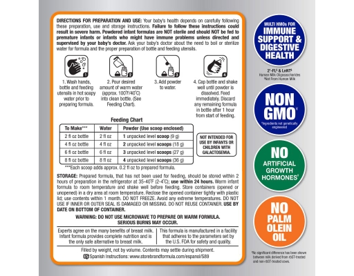 Member's Mark Sensitivity Premium Infant Formula with Iron 48 o