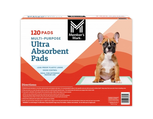 Member's Mark Multi-Purpose Ultra Absorbent Pads 120 ctt