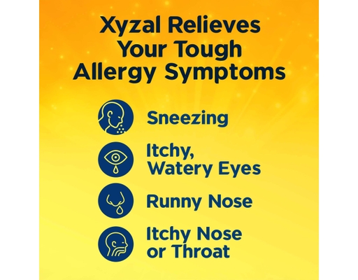 Xyzal 5mg Allergy Relief Tablets 55 ct (2-pk)