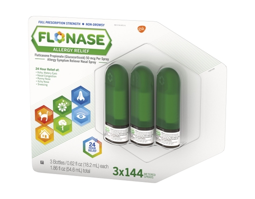 Flonase Allergy Relief Nose Spray 0.62 fl oz (3-pk)