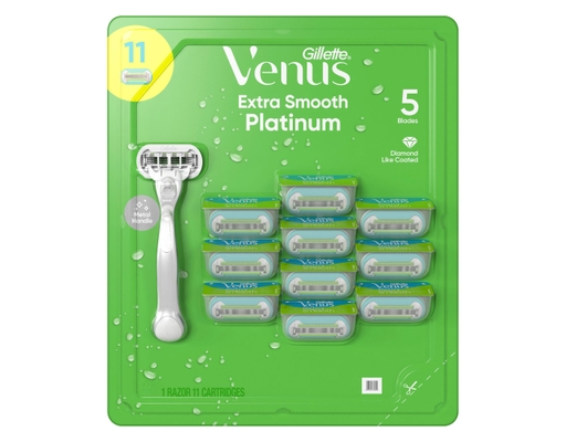 Venus Platinum Extra Smooth Shaving Kit Variety Pack 12 ct