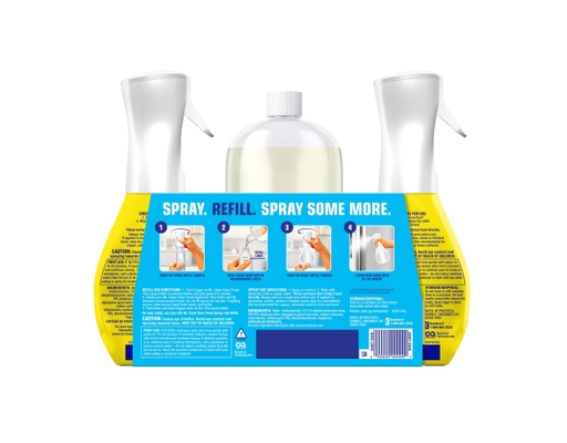 Mr. Clean Clean Freak Deep Cleaning Mist with Refill Lemon Zest