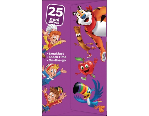 mini cereal selection