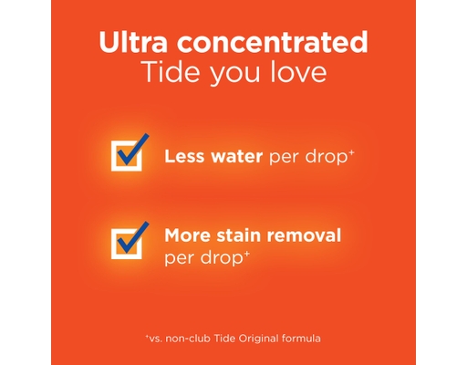 Tide Ultra Concentrated Liquid Laundry Detergent Original 170