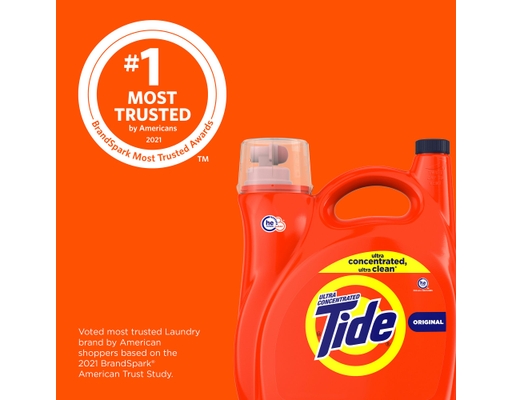 Tide Ultra Concentrated Liquid Laundry Detergent Original 170