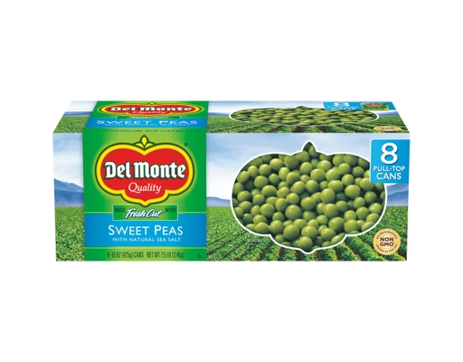 Del Monte Sweet Peas 15 oz (8-pk)