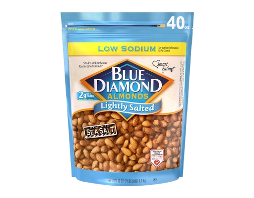 lightly salted almonds