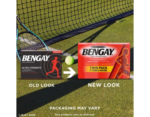 Bengay Ultra Strength Topical Analgesic Cream 4 oz (2-pk)