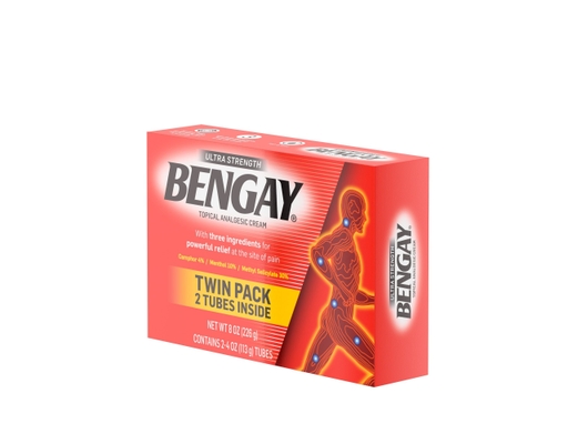 Bengay Ultra Strength Topical Analgesic Cream 4 oz (2-pk)
