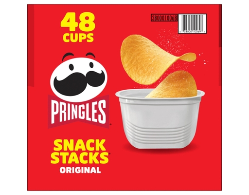 Pringles Snack Stacks Cups Original 0.67 oz (48-pk)