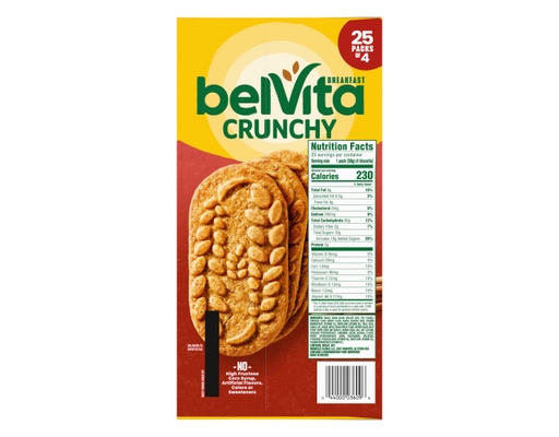 belvita breakfast biscuits sugar