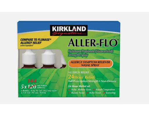 Kirkland Signature Aller-Flo Fluticasone 50mcg Nasal Spray 0.62