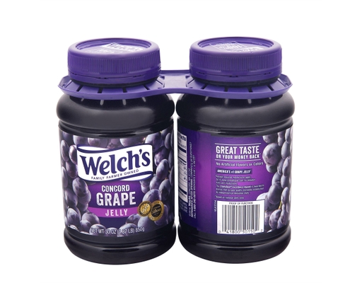 Welch's Concord Grape Jelly 30 oz (2-pk)