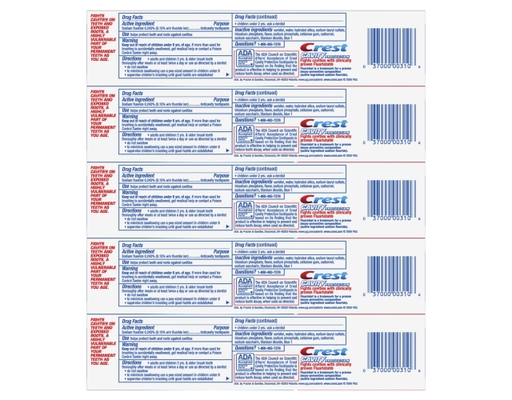 crest toothpaste facts