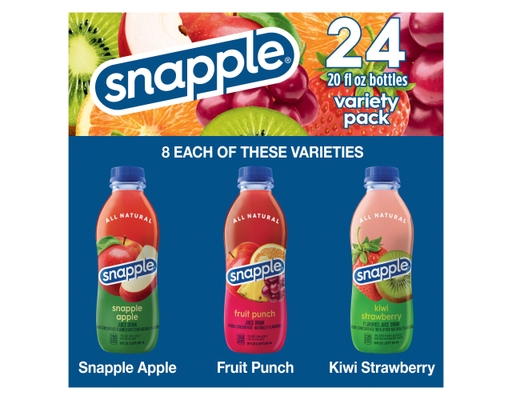 Snapple Juice Drink Variety Pack 20 fl oz (24-pk)