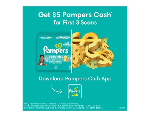 Pampers Baby-Dry Diapers Size 6 140 ct