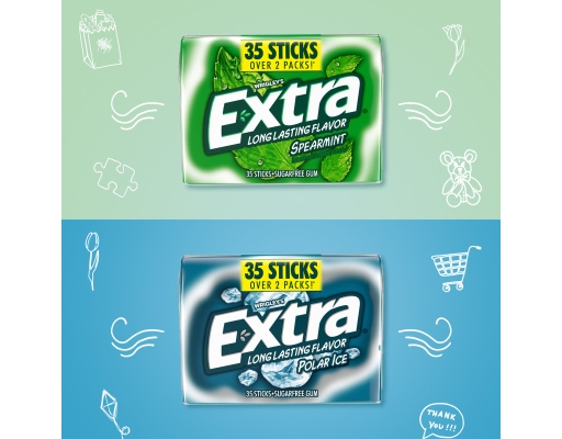 extra gum 35 pack