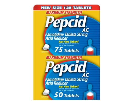 Pepcid AC Maximum Strength Heartburn Relief Tablets Variety Pac