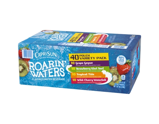 Capri Sun Roarin' Waters Pouches Variety Pack 6 fl oz (40-pk)