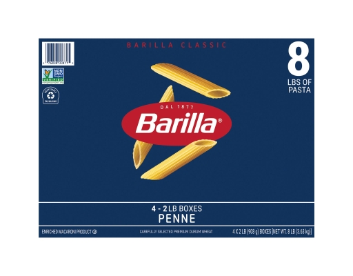 Barilla Pasta Penne 32 oz (4-pk)