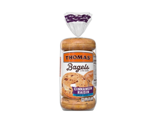 Thomas' Bagels Cinnamon Raisin 6 ct