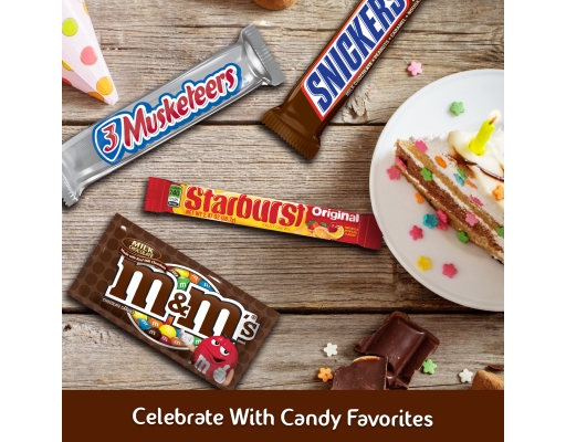 Mars Full Size Chocolate & Candy Bars Variety Pack 56.11 oz
