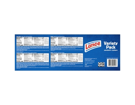 Lance Sandwich Crackers Variety Pack 36 ct