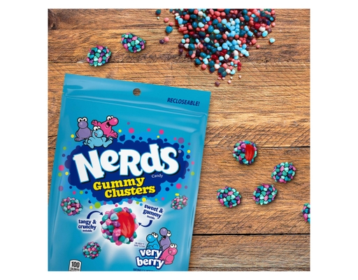 Nerds Gummy Clusters Candy Very Berry 32 oz